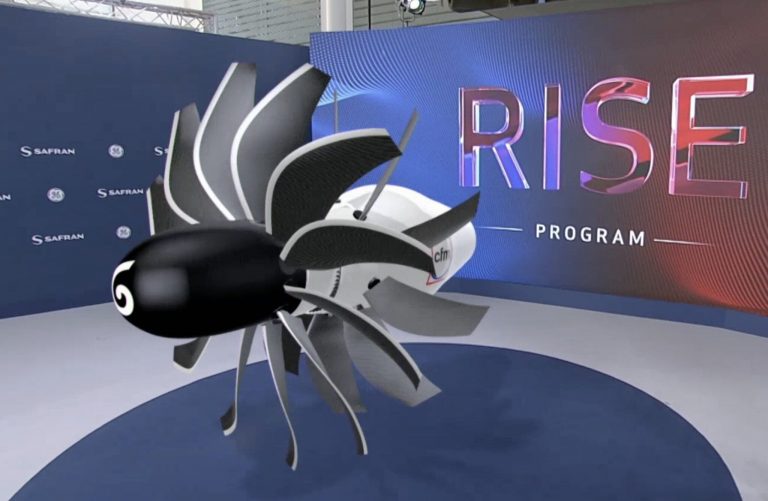 Project of CFM engine with open rotor is aimed to advanced developments ...